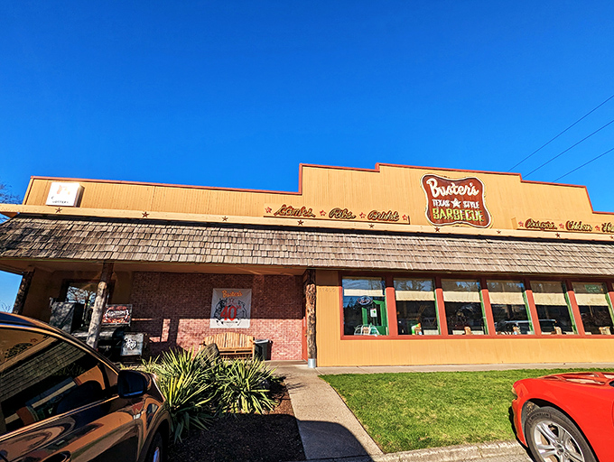 The Lone Star State landed in Tigard with this unassuming storefront. Like finding a diamond in the rough, Buster's exterior promises authentic Texas treasures within.