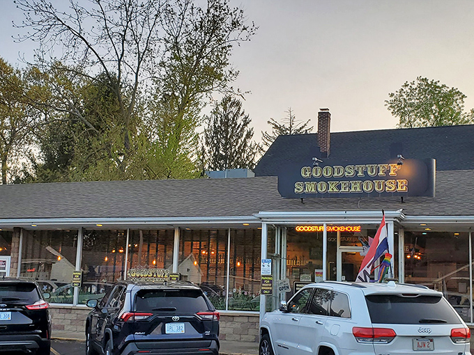The unassuming storefront belies the smoky magic happening inside&mdash;Goodstuff Smokehouse's name is a promise they deliver on every day.
