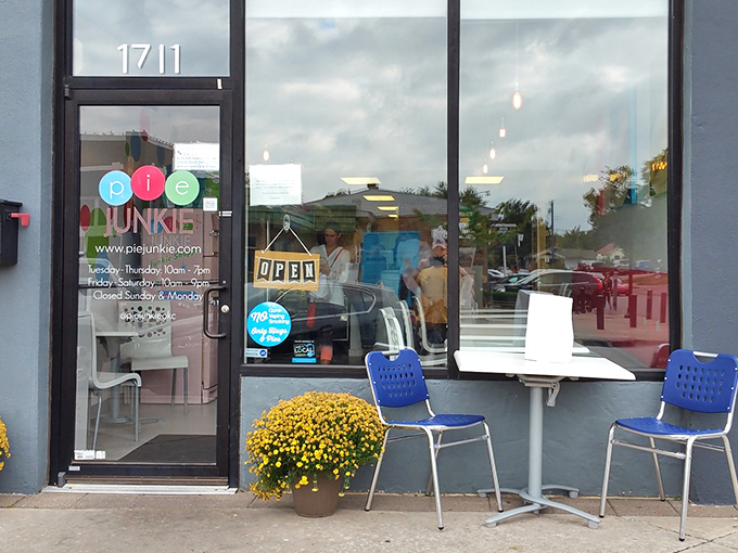 The unassuming storefront in OKC's Plaza District hides a treasure trove of pastry perfection. Pie pilgrims know exactly where to find their fix.