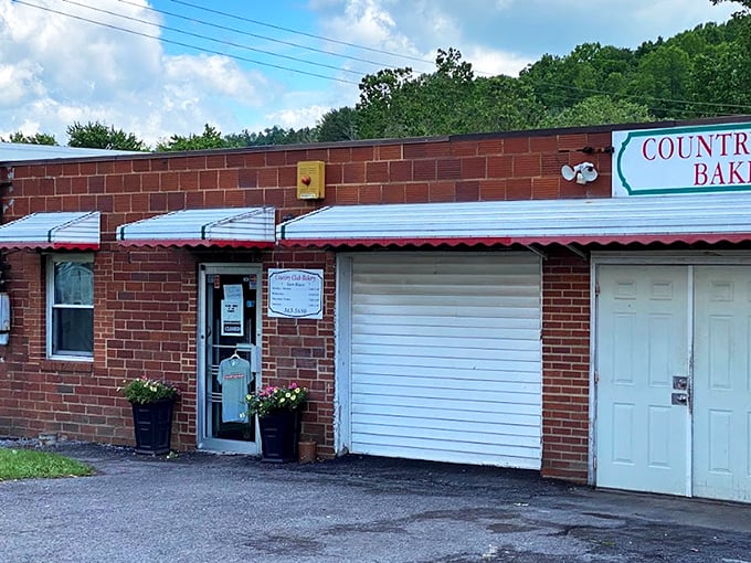 The unassuming brick exterior of Country Club Bakery hides culinary greatness within. Like finding a Michelin star in a strip mall, this humble storefront is a West Virginia treasure.