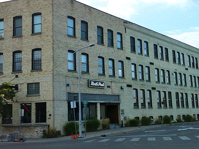 The historic brick fa&ccedil;ade of North Peak Brewing Company stands proud on Front Street, a Traverse City landmark that's been reinvented as a temple to craft beverages and comfort food.