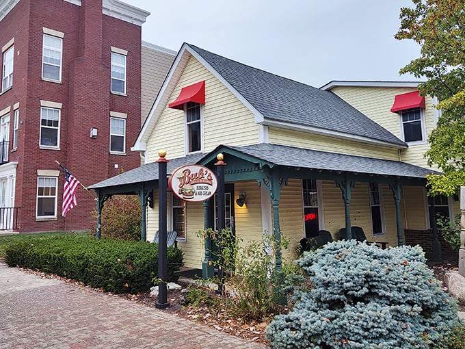 The charming yellow house on Carmel's Main Street isn't just another pretty facade&mdash;it's home to some of Indiana's most celebrated beef architecture.