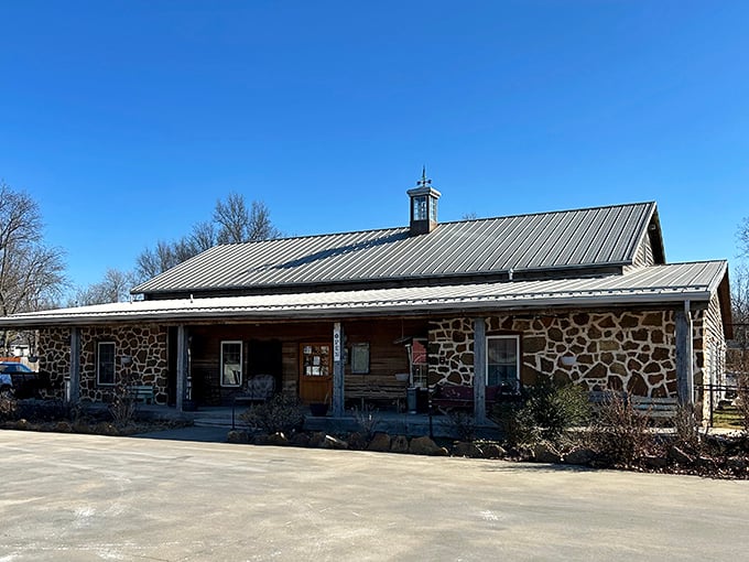 The stone-and-timber exterior of The Wooden Spoon isn't just rustic charm&mdash;it's a promise of what awaits inside: authenticity without pretense.