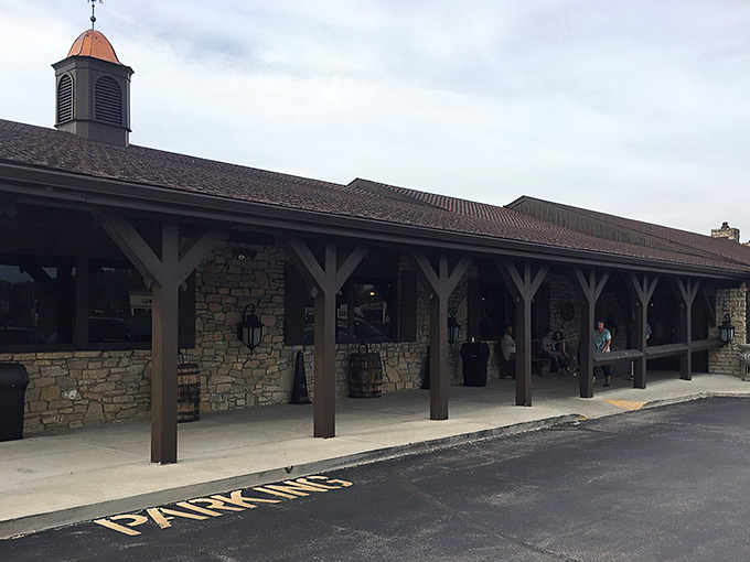 The stone facade of Gray Brothers might look unassuming, but inside awaits a Hoosier food paradise that's been drawing devoted pilgrims for generations.-