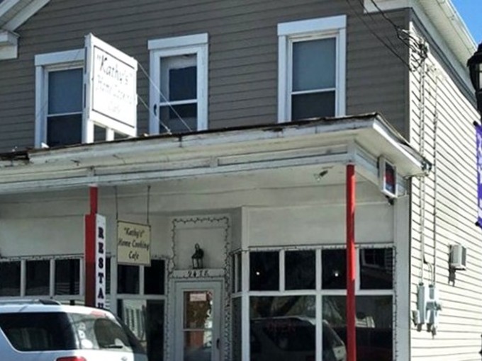 The unassuming exterior of Kathy's Home Cooking Caf&eacute; in New Market, Virginia &ndash; proof that culinary treasures often hide in plain sight along small-town Main Streets.