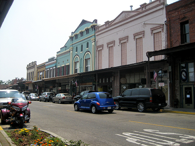 Historic charm meets small-town affordability on Grass Valley's Main Street, where Gold Rush architecture houses modern businesses without the big-city price tags.