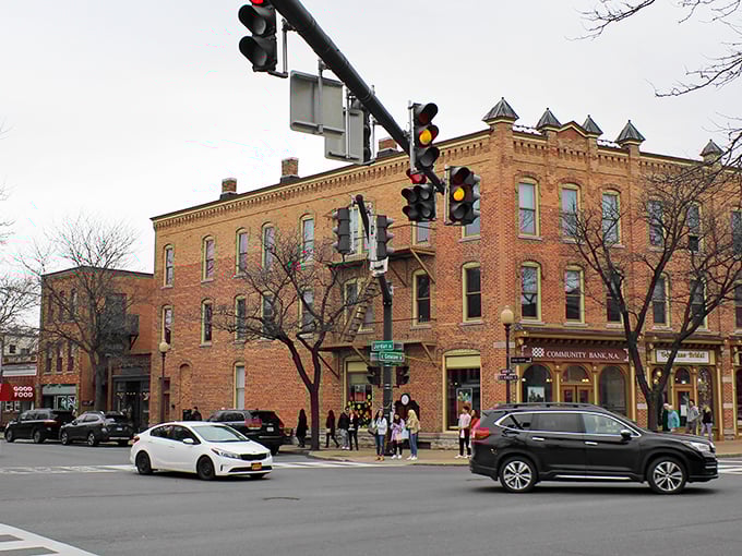 Downtown Skaneateles looks like a film set where Norman Rockwell and Frank Capra collaborated on the perfect small-town America backdrop. 