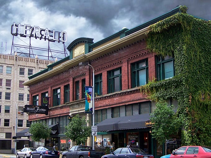 Bellingham's historic downtown brings charm without pretension, where century-old brick buildings house modern businesses with vintage souls.