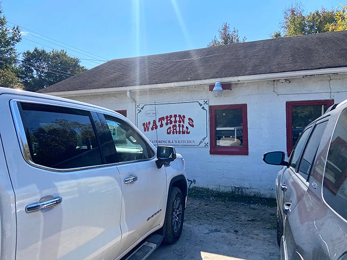 A slice of Americana, served with a side of Southern charm. Watkins Grill's unassuming exterior belies the culinary treasures waiting inside this Raleigh institution.