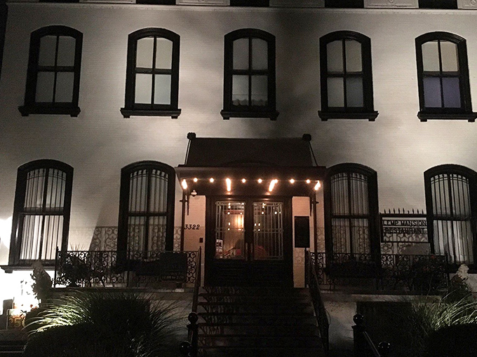 The Lemp Mansion after dark is when the real show begins. Those glowing windows aren't just architectural features&mdash;they're portals where the past peers into our present.