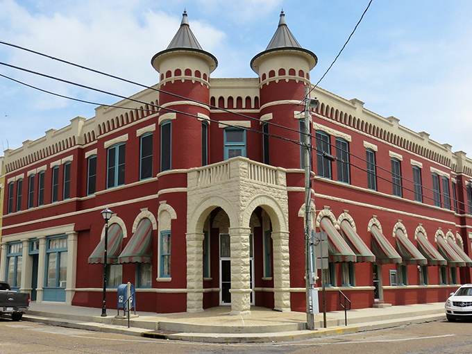 Abbeville's downtown looks like a movie set where time decided to take a pleasant detour around 1920 and never quite found its way back.