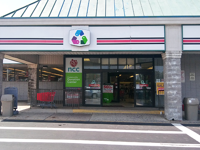 The blue-roofed wonderland on Ritchie Highway beckons with its no-frills exterior and the promise of treasures waiting just beyond those sliding doors.