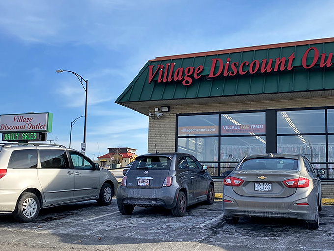 The unassuming exterior belies what awaits inside – like finding out your quiet neighbor was secretly a rock star in the '70s.