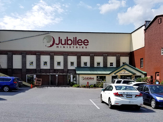 The unassuming exterior of Jubilee Ministries belies the wonderland of treasures waiting inside. Pennsylvania's best-kept thrifting secret stands ready for exploration. 