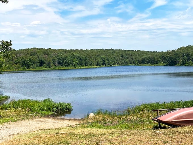 Look Lake mirrors the surrounding hills like nature's own infinity pool, offering serenity you can't download from any app.