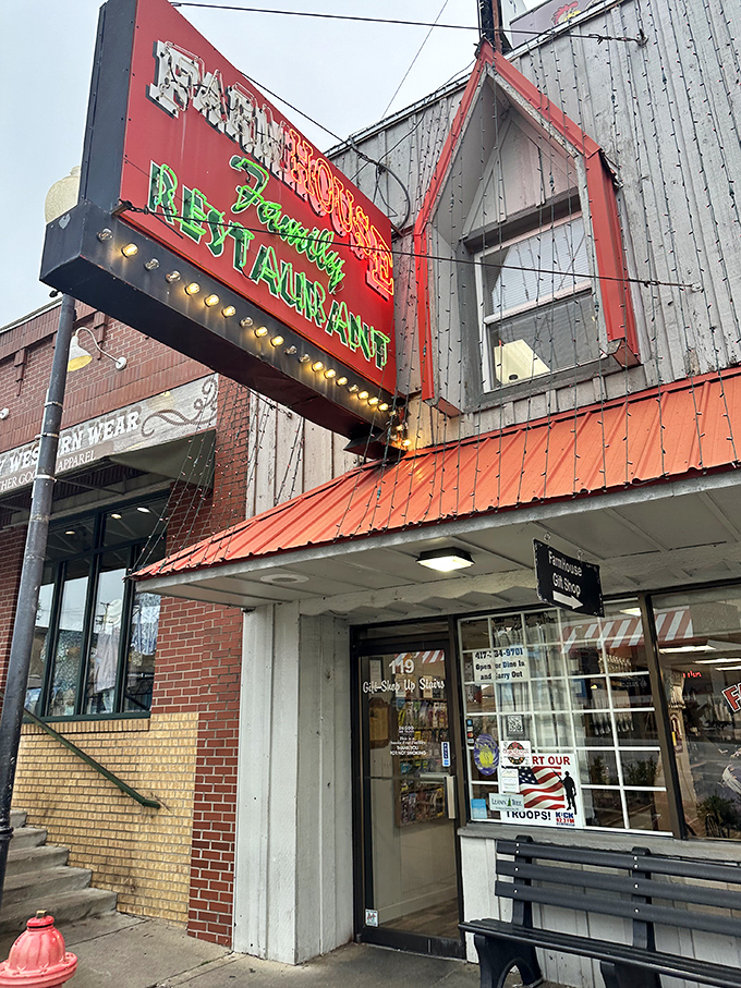 The unassuming exterior of Farmhouse Restaurant holds its treasures close, like a poker player with a royal flush who doesn't need to show off.