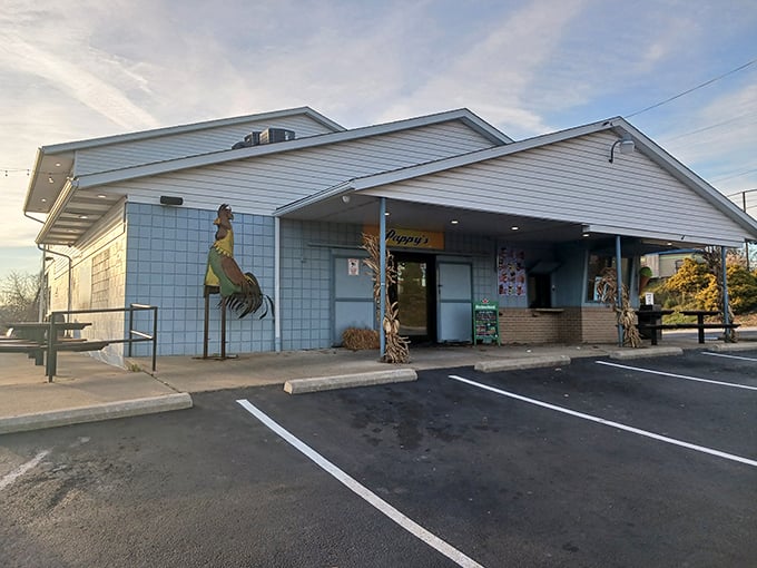 The unassuming exterior of Pappy's hides culinary treasures within &ndash; like finding a winning lottery ticket in your winter coat pocket. 