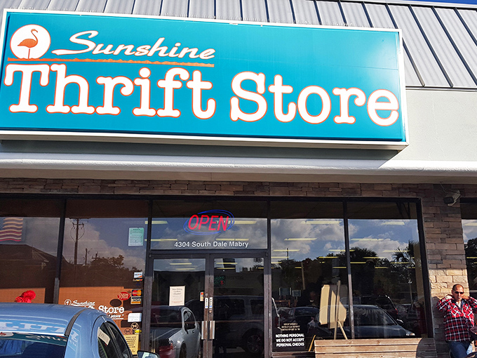 The unassuming storefront might not scream "treasure trove," but like any good mystery novel, it's what's inside that counts. Florida's bargain hunters know better than to judge this book by its cover.