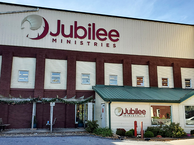 The unassuming exterior of Jubilee Ministries belies the wonderland of treasures waiting inside. Pennsylvania's best-kept thrifting secret stands ready for exploration. 