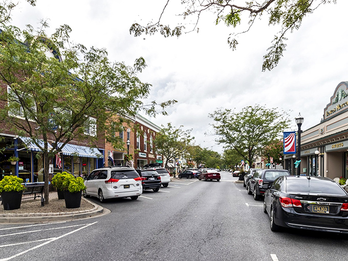 Second Street bustles with small-town charm as brick sidewalks and historic storefronts create the perfect backdrop for an afternoon stroll through Lewes' shopping district. 