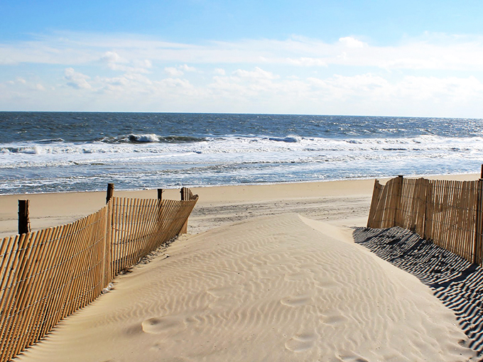 The path to paradise isn't paved&mdash;it's a sandy walkway leading to pristine shoreline where the Atlantic stretches endlessly before you.