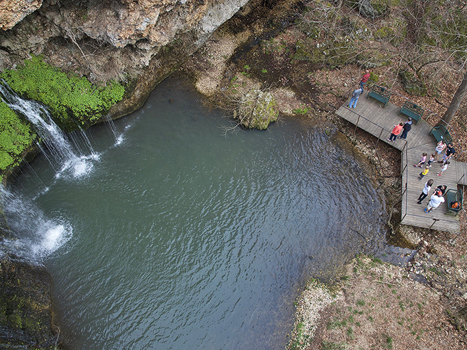 Nature's own water park! This cascading wonder at Natural Falls State Park puts any man-made slide to shame.