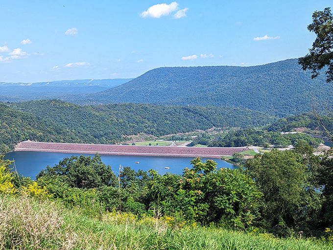 Autumn's masterpiece: Mother Nature's paintbrush transforms Trough Creek into a living, breathing work of art.