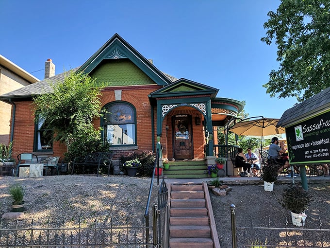 Victorian charm meets Southern comfort in this sunny yellow Denver hideaway. Like finding Blanche Devereaux's dream home serving breakfast in Colorado.
