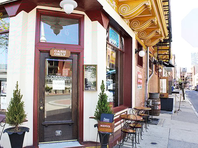 The corner shop with its vintage yellow and brick exterior isn't just serving ice cream&mdash;it's preserving a delicious piece of American history in Philadelphia's Old City.