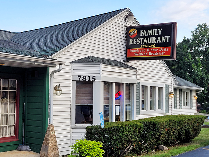 The unassuming white exterior of Clay's Family Restaurant in Fremont hides culinary treasures that locals have been keeping secret for too long.