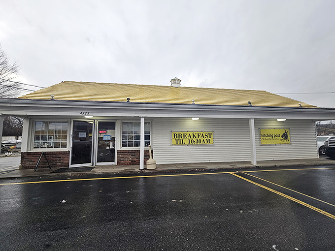 Bold claims require bold evidence, and that "World's Best Fried Chicken" sign isn't kidding around. This unassuming exterior houses culinary treasures worth the drive.