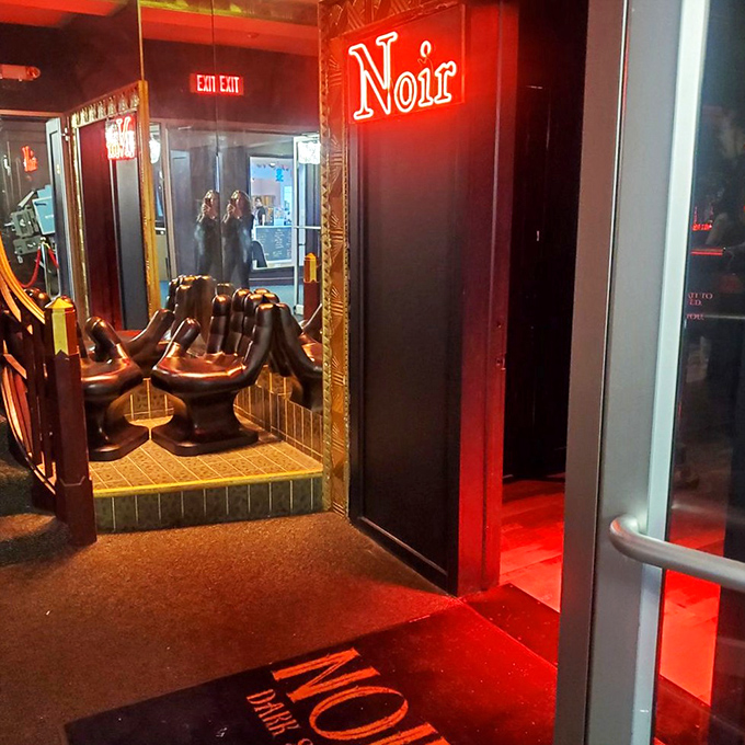 Where Edgar Allan Poe meets modern mixology &ndash; a wall of skulls that somehow makes you feel more alive than terrified