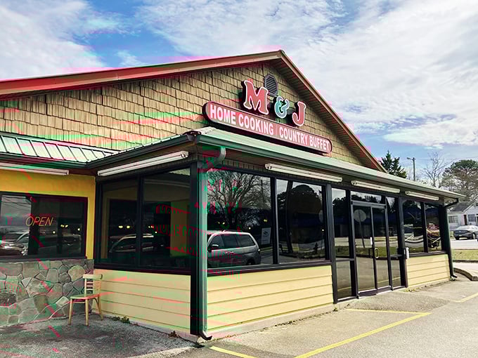 The humble exterior of M & J doesn't scream "culinary destination," but locals know that behind those doors lies a Southern food paradise worth the pilgrimage.