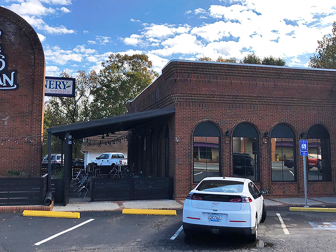 The unassuming brick facade of The Mad Italian in Chamblee hides culinary treasures that would make Rocky himself climb those steps for a bite.