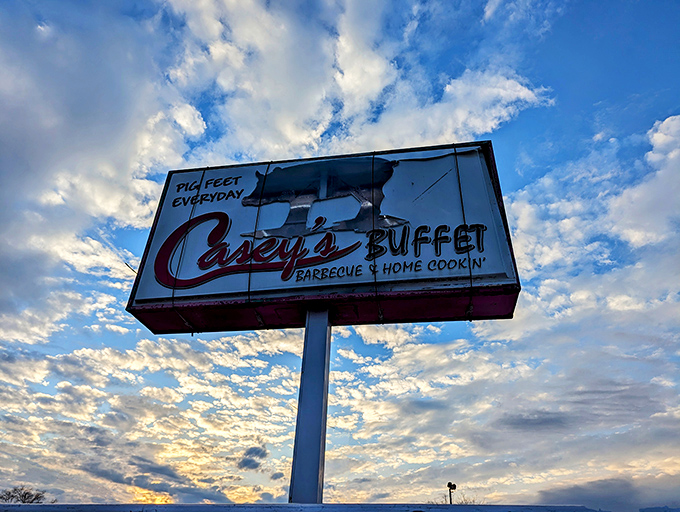 Stop by Casey&rsquo;s Buffet for a warm, welcoming meal. You&rsquo;ll love their authentic barbecue and famous pig feet served every day.