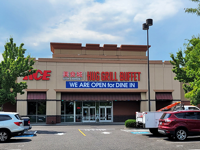 Nestled between an Ace Hardware and everyday suburbia, this unassuming storefront houses flavor treasures that would make any food explorer's heart skip a beat. 