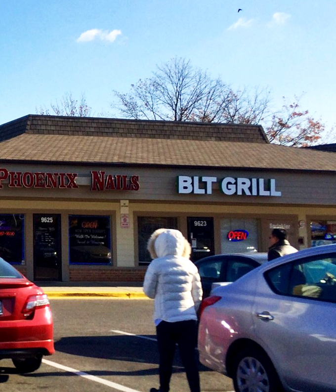 The unassuming storefront that houses sandwich greatness. Like finding a Picasso at a yard sale, BLT Grill's modest exterior belies the culinary treasures within.