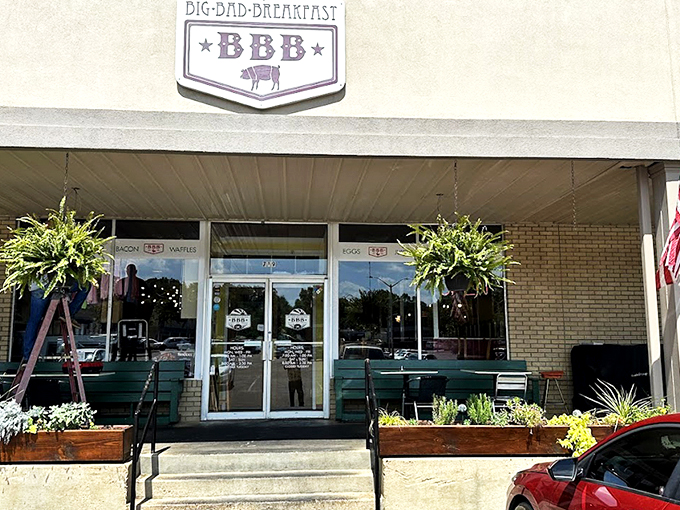 The wait outside BBB isn't just a line&mdash;it's a community of breakfast believers united in the holy pursuit of perfect pancakes and bacon benediction.