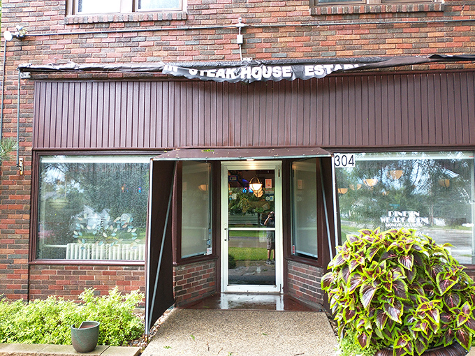 The unassuming brick facade of Northwestern Steakhouse has been welcoming hungry Iowans since 1920. Some buildings just whisper "butter happens here."
