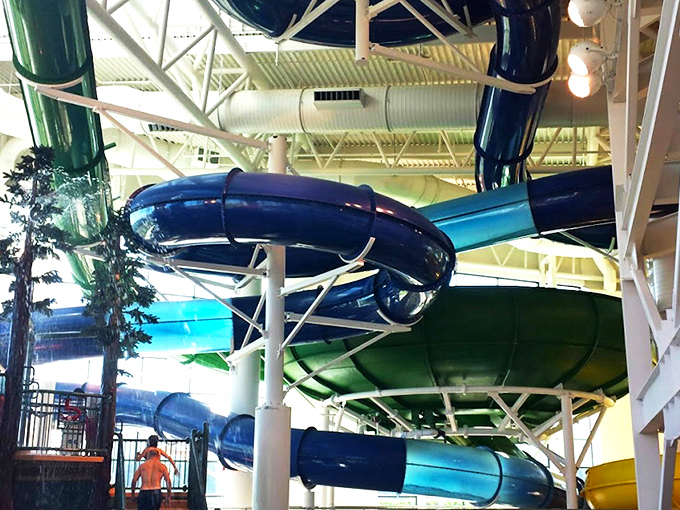 The ultimate Oregon paradox: a Boeing 747 that's never leaving the ground but will send you soaring through water slides. Aviation meets aquatics in McMinnville.
