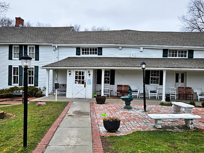 Stroud's white clapboard exterior looks like a comfortable farmhouse where your grandma might live&mdash;if your grandma happened to be a chicken-frying wizard.