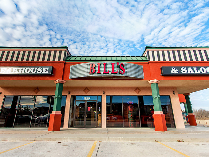 As dusk settles over Oklahoma City, Bill's Steakhouse & Saloon South glows with promise &ndash; a beacon of comfort food that whispers, "Come on in, you're about to get happy."