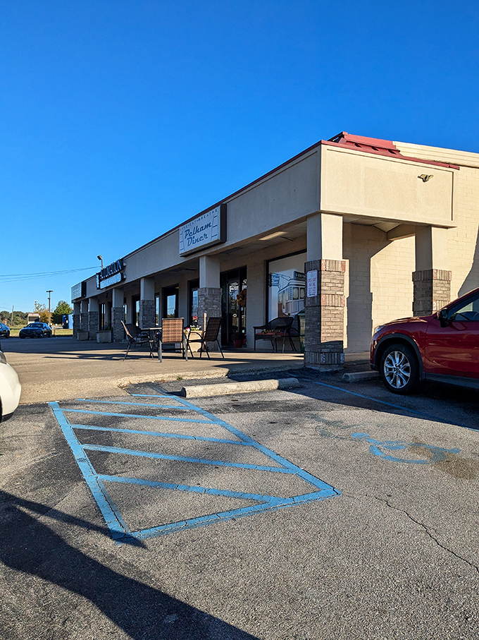 The unassuming exterior of Pelham Diner hides culinary treasures within. Like all great diners, it promises satisfaction without pretension.