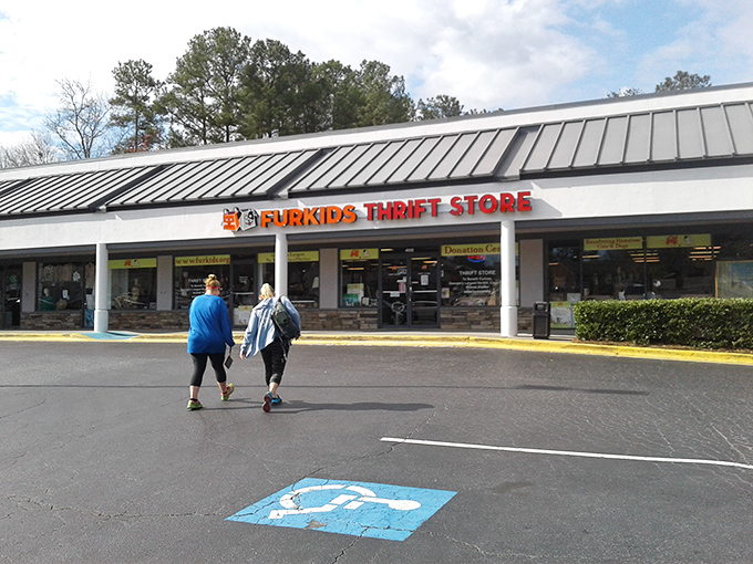 The unassuming storefront hides a wonderland of treasures inside. Like finding a five-star restaurant in a strip mall, prepare to be delightfully surprised.