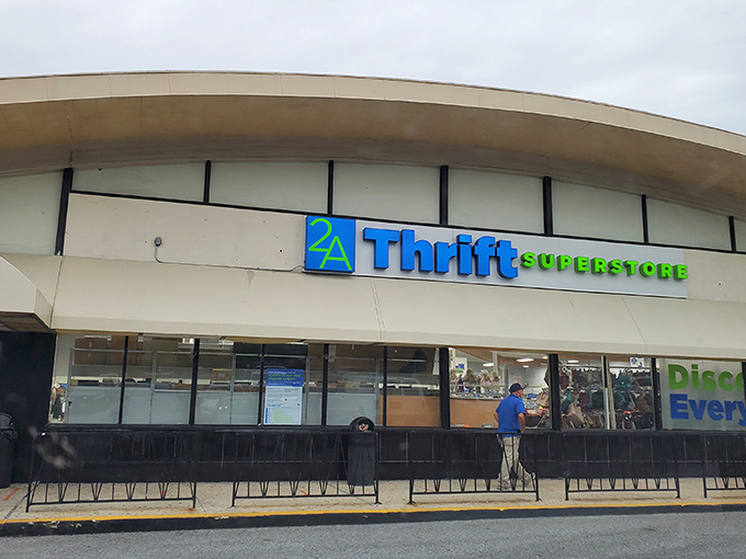 The unassuming exterior of 2nd Avenue Thrift Superstore belies the treasure trove within. Like a Vegas casino, once you enter, you may lose all concept of time.