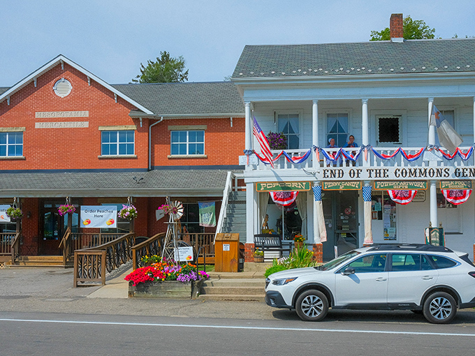 The white clapboard fa&ccedil;ade with patriotic bunting isn't just Instagram-worthy&mdash;it's a portal to simpler times when general stores were America's original one-stop shops.