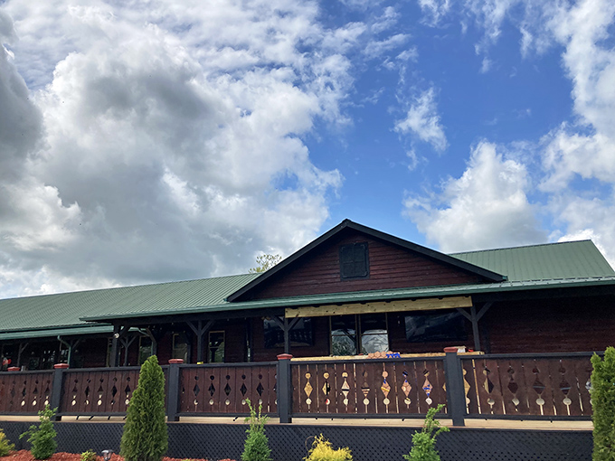 The rustic wooden exterior of Mi Viejo Carrollton welcomes you like an old friend, complete with a charming pergola entrance that practically whispers "come hungry."