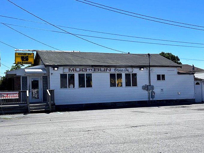 The unassuming white building houses decades of culinary history. In Speedway, greatness often comes in modest packages.