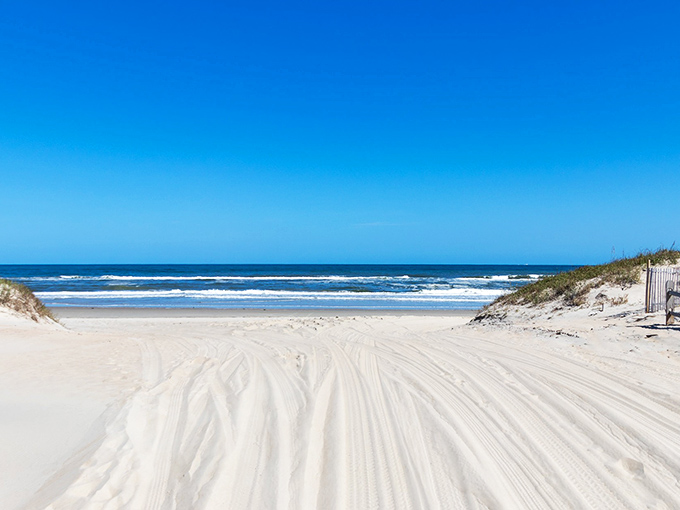 Miles of pristine shoreline stretch before you, untouched by development&mdash;nature's version of social distancing before it was fashionable. 