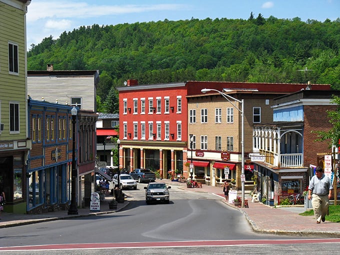 Main Street magic in action&mdash;historic buildings housing local businesses where conversations with strangers become the best souvenir you'll bring home.